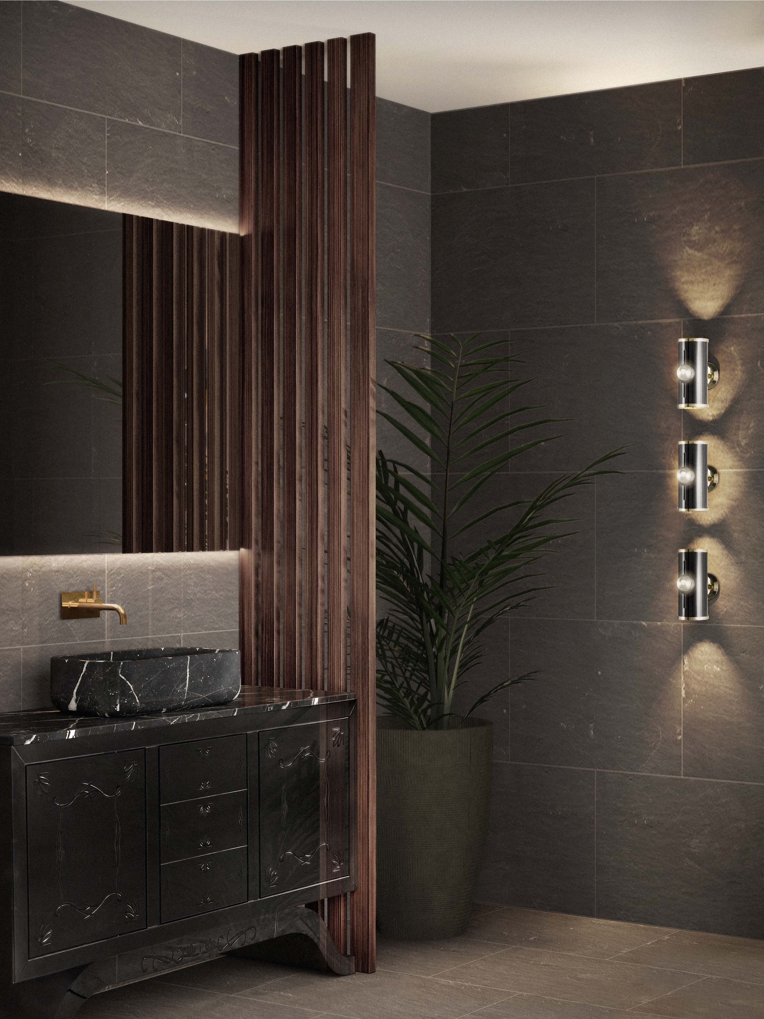 Modern Contemporary Bathroom Design With The Perfect Place To Relax ...