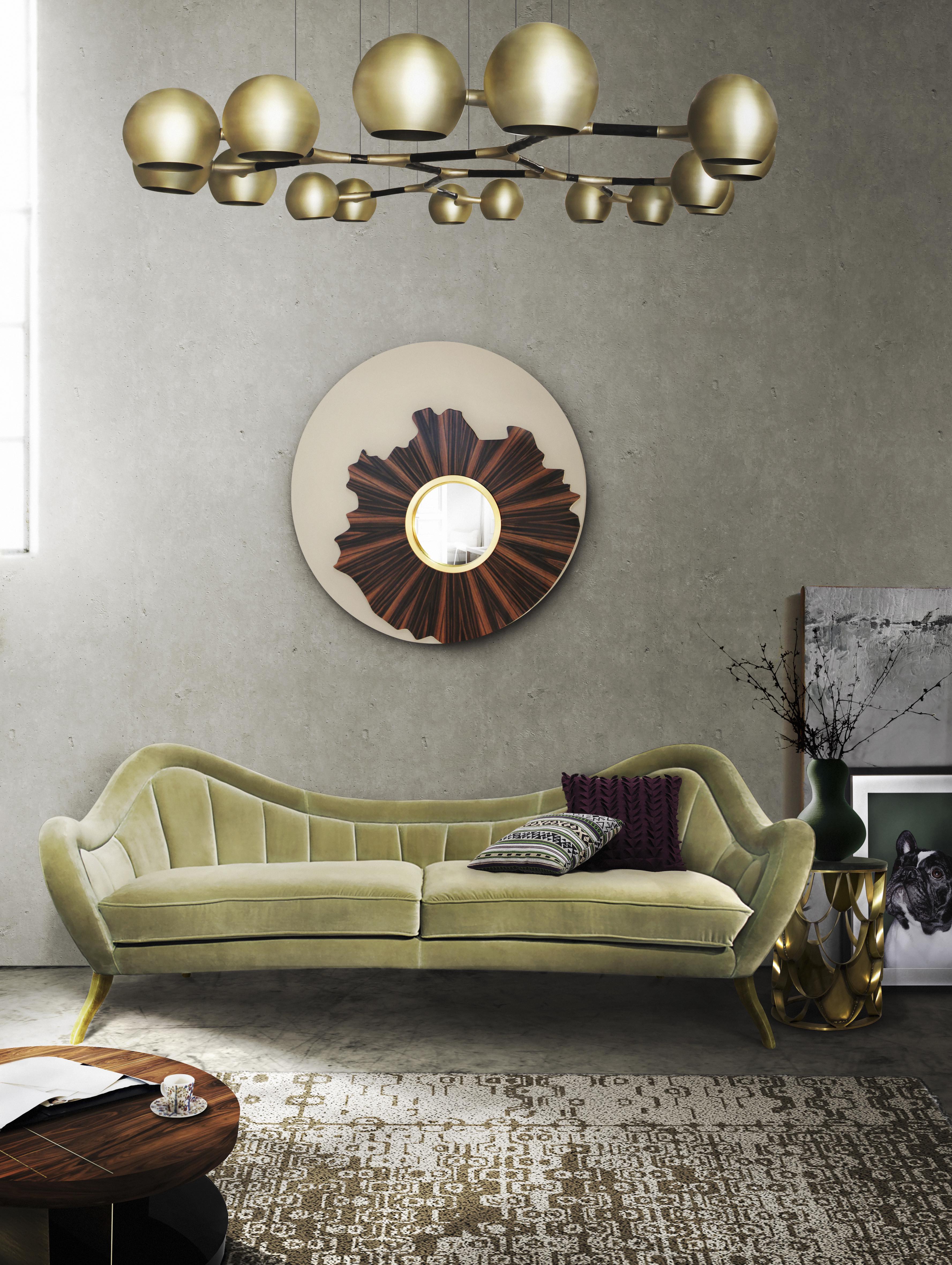 Modern Living Room Design With Unique Lines And Shapes - Home's Society