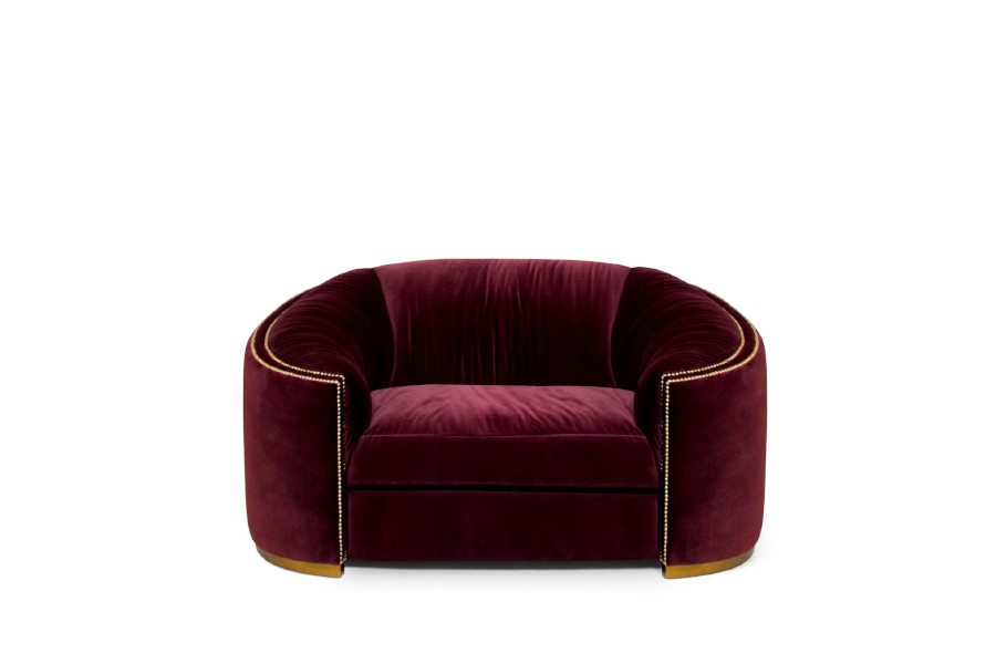 Living Room Design Structure Brushed Brass Matte - Home's Society