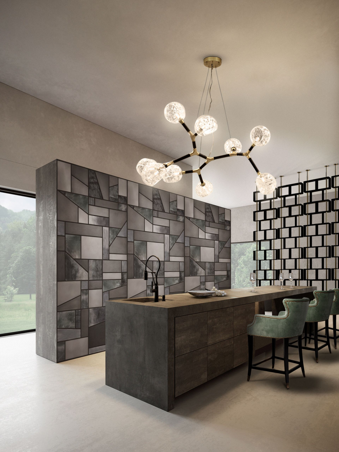 Modern Kitchen Design With Personality And Elegance - Home's Society