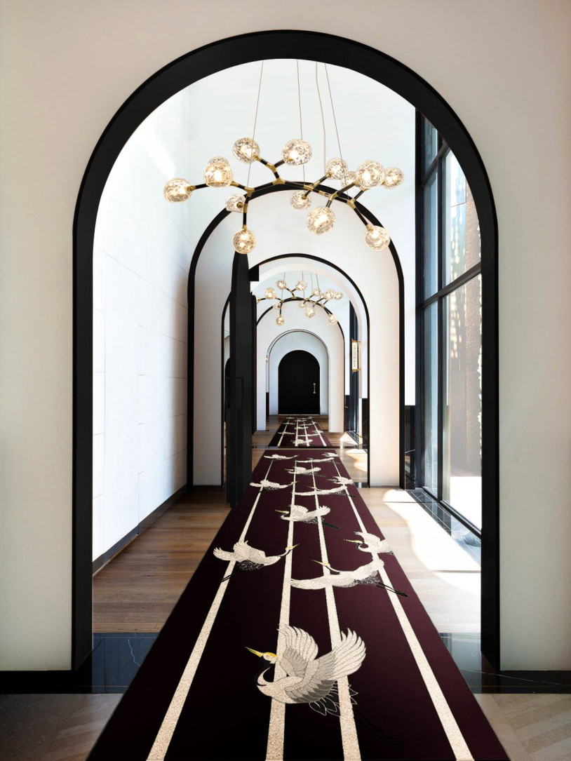 Hallway Design With An Exclusive Item - Home's Society