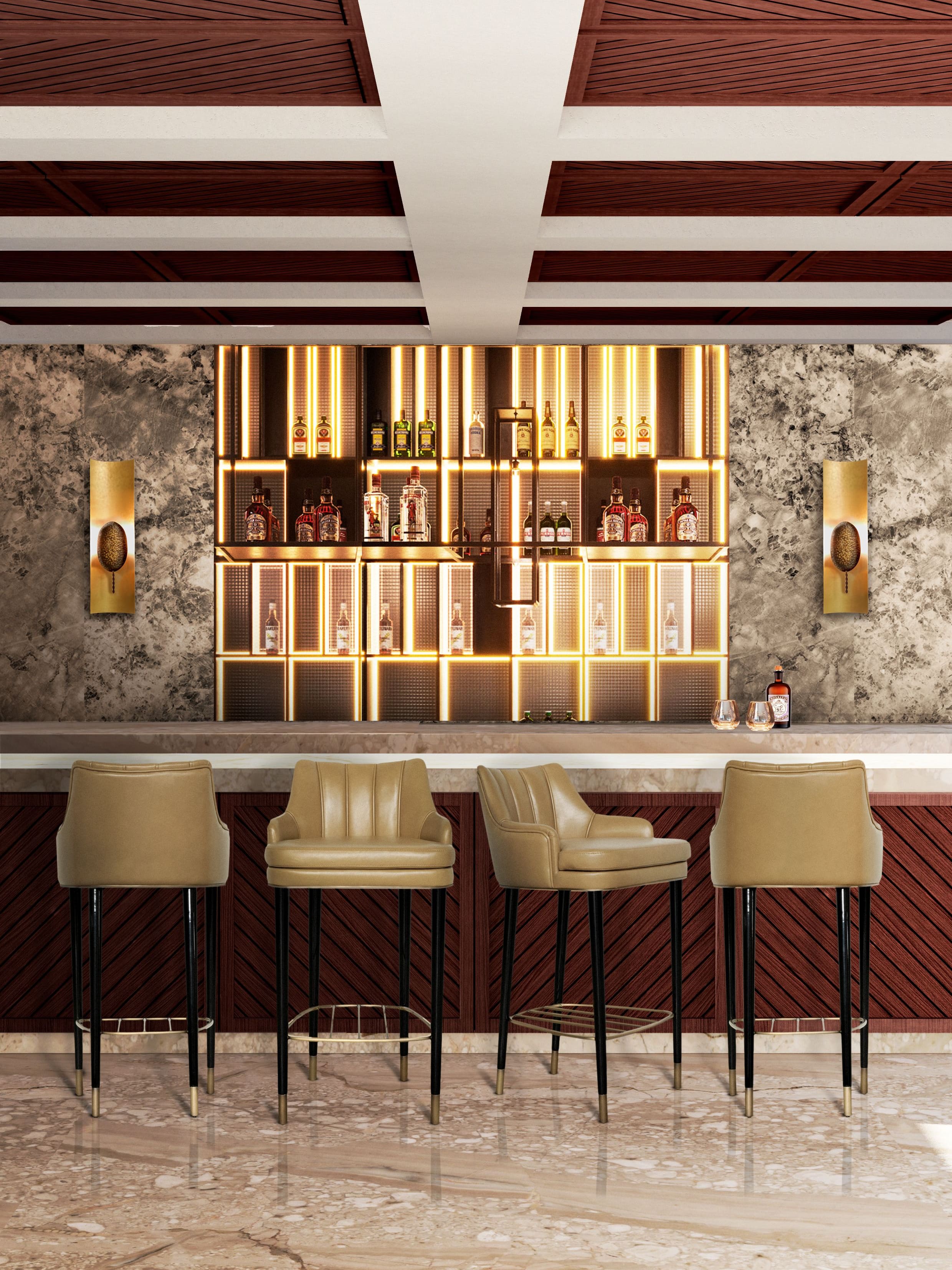 Hotel Bar Design With An Excellent Choice For Commercial Settings ...