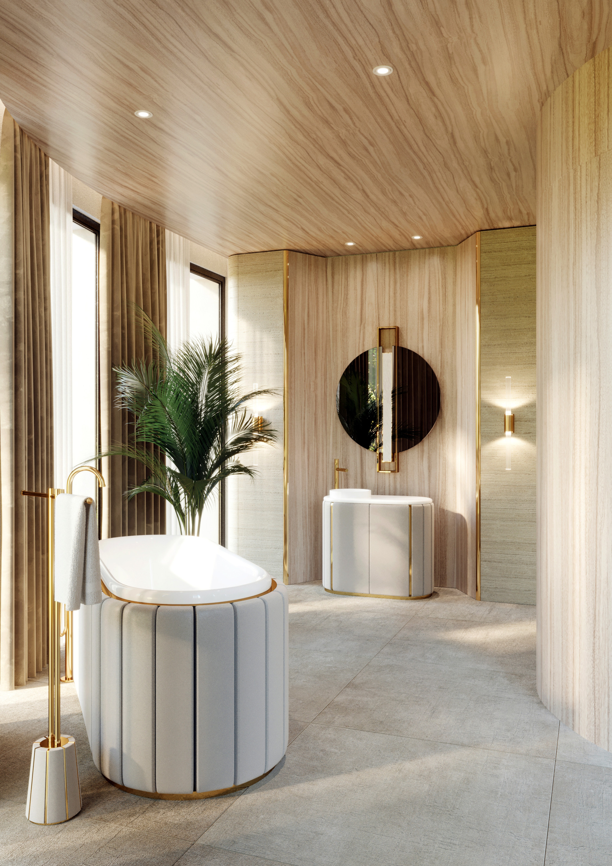 The Ultimate Bathroom Experience With The Darian Collection - Home's ...